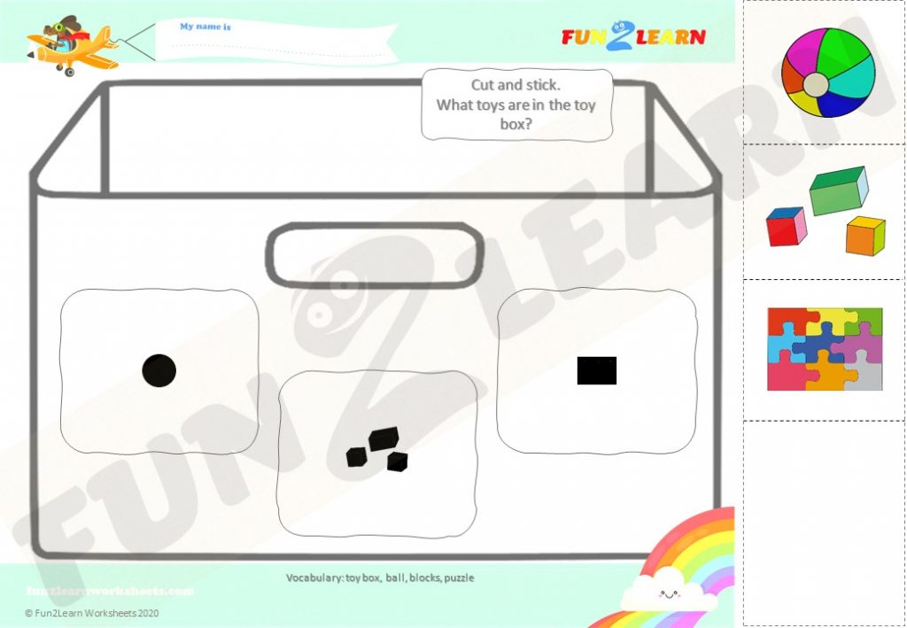 Let's Go Pocoyo | Play Time | ESL Worksheet - Fun2Learn